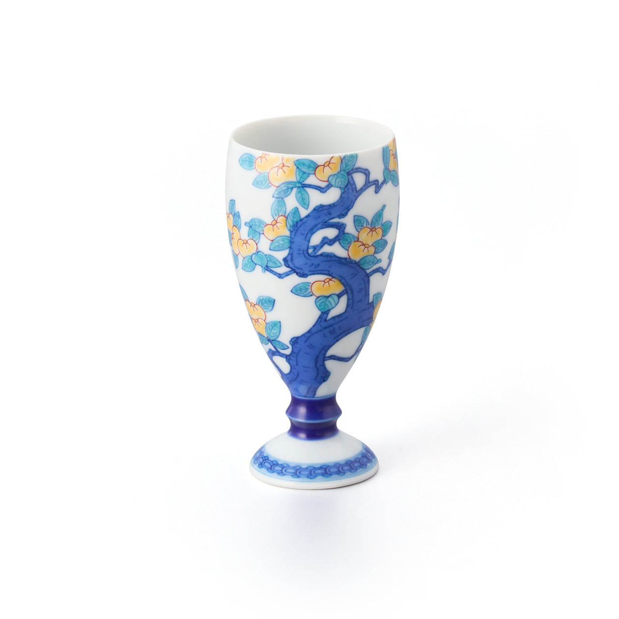 Nabeshima Tachibana-Mandarin Pattern Liqueur Cup | 畑萬陶苑 ONLINE SHOP